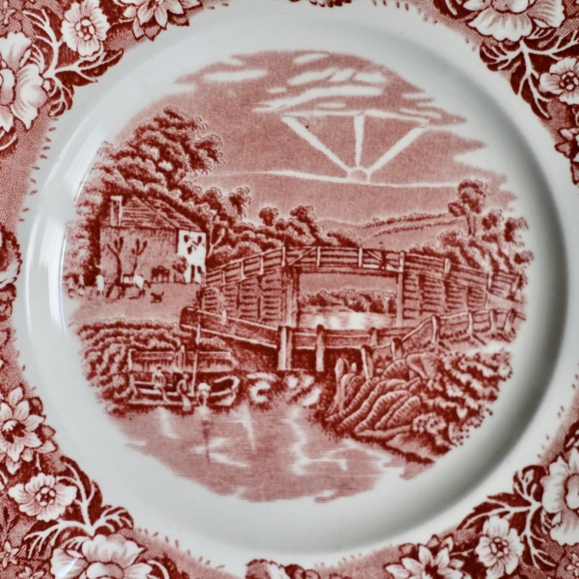 Snídaňový talíř Palissy Pottery England 20 cm :: LAA Home Market & Vintage