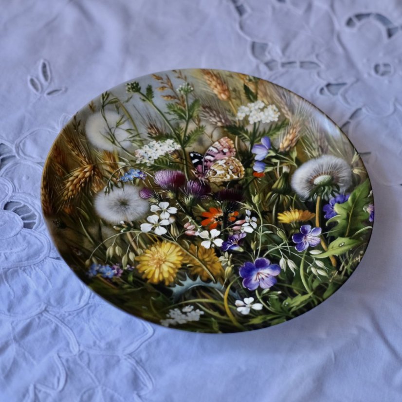 Porcelánový závěsný sběratelský talíř 19 cm Fürstenberg varianta 4 ...