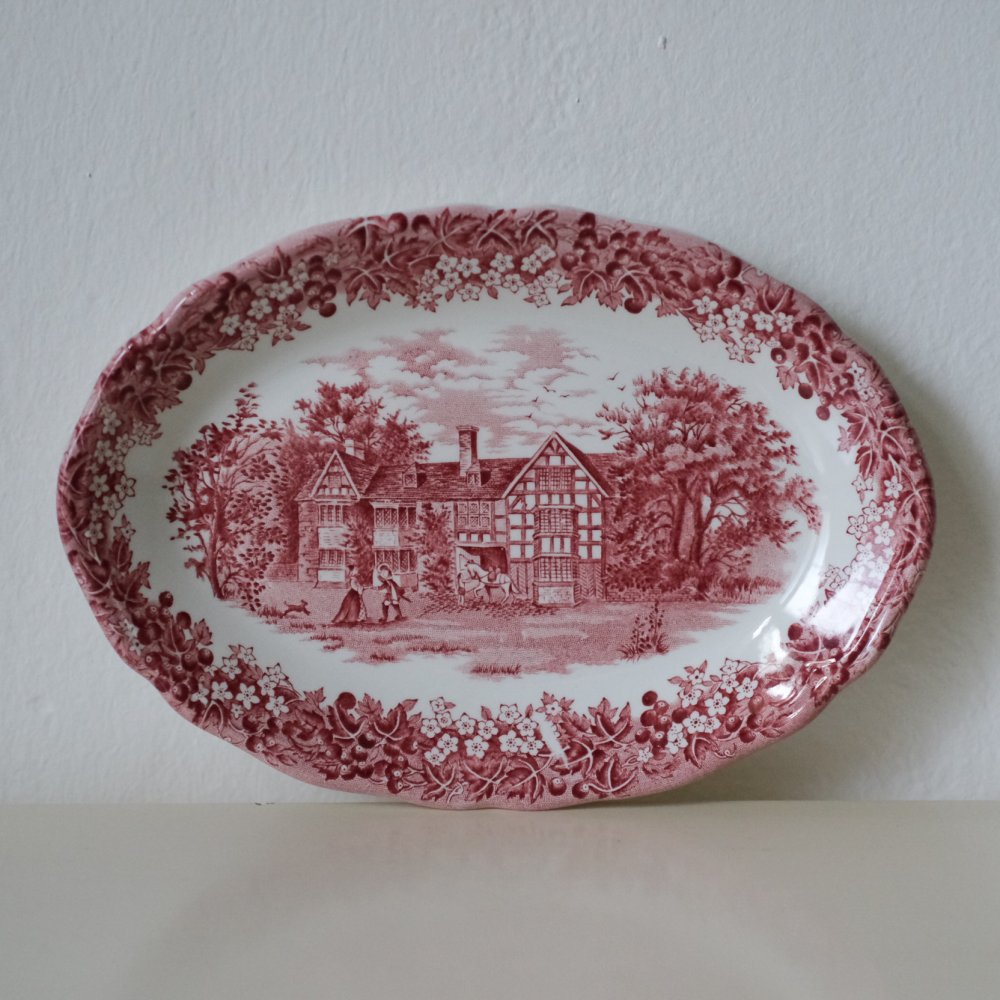 Porcelánový tac MERRIE ENGLAND :: LAA Home Market & Vintage